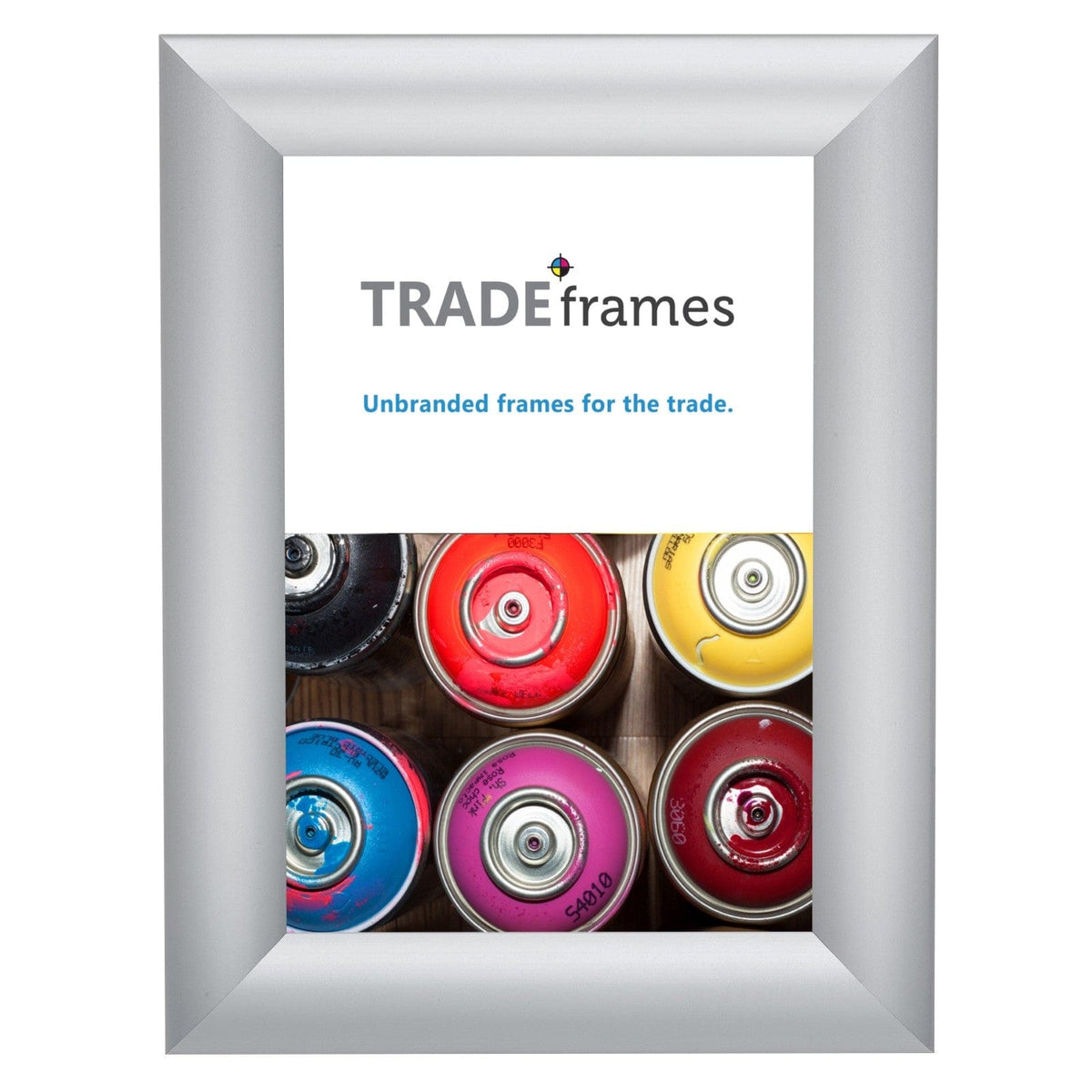 5x7 Silver Snap Frame - 1" Profile – Snap Frames Direct