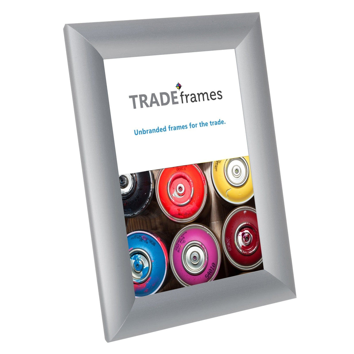 5x7 Silver Snap Frame - 1" Profile – Snap Frames Direct