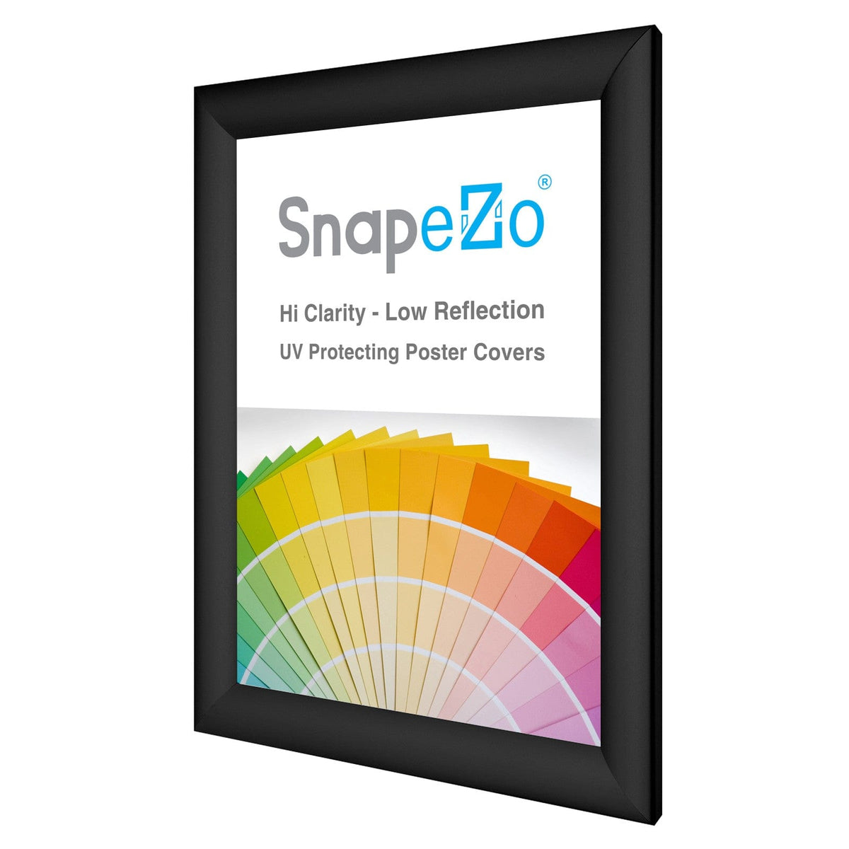 12x15 Black Snapezo® Snap Frame - 1.2" Profile – Snap Frames Direct