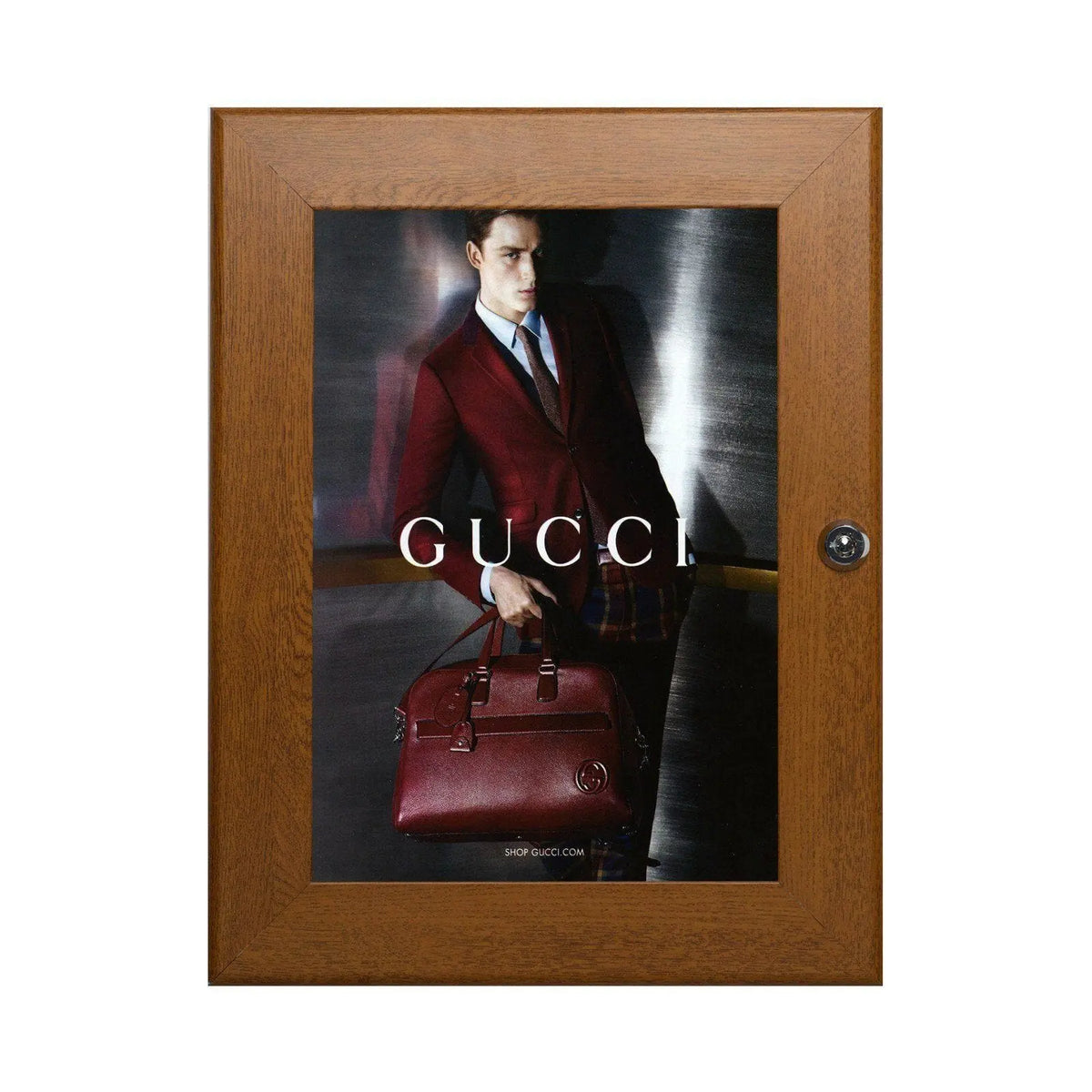 11x17 Dark Wood Snapezo® Poster Case - 1.77" Profile – Snap Frames Direct