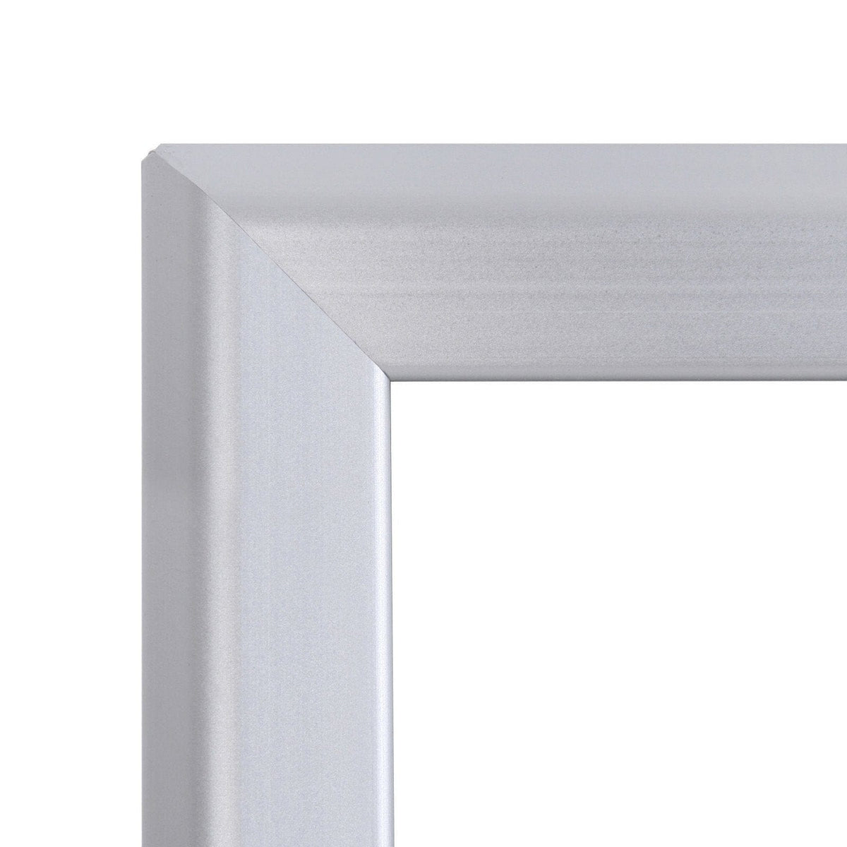 36x48 Silver Snapezo® Self-Assembly Snap Frame - 1.7" Profile – Snap ...