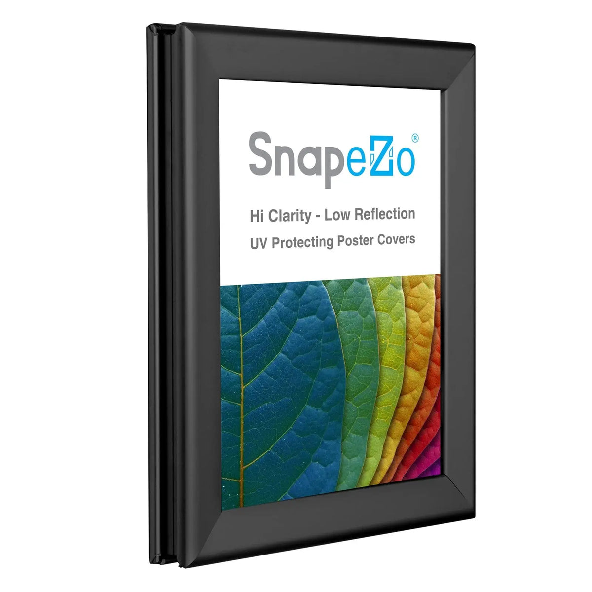 11x17 Black Snapezo® Double-Sided - 1.25" Profile – Snap Frames Direct