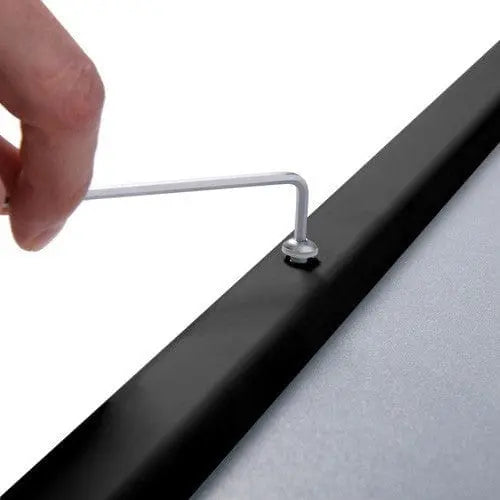 11x17 Black Snapezo® Locking - 1.25" Profile – Snap Frames Direct