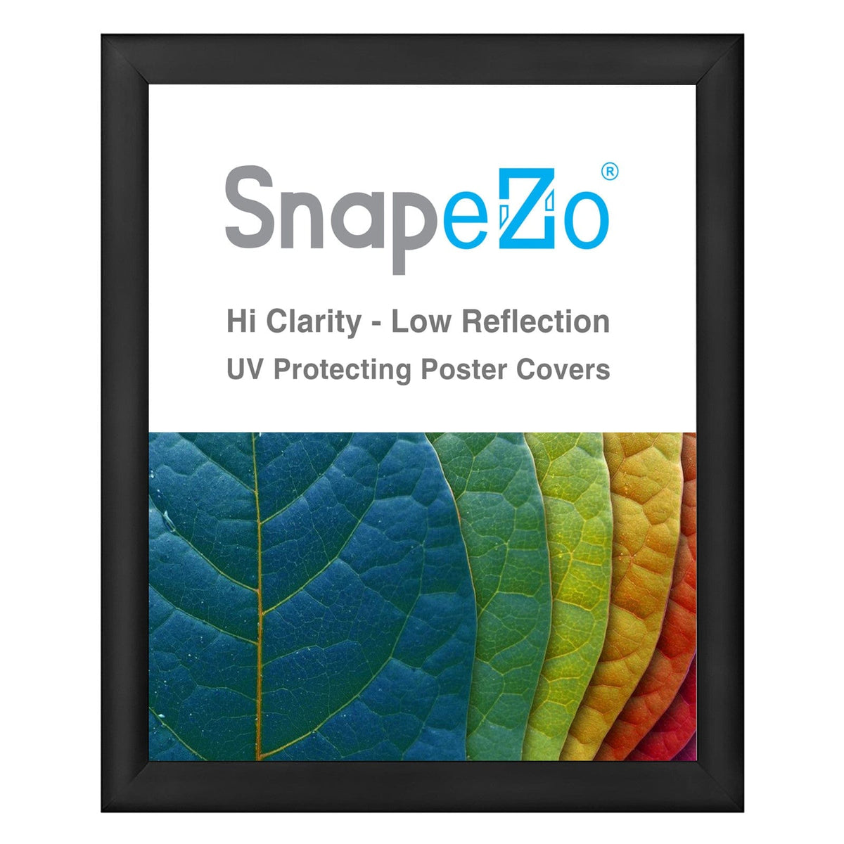 26x32 Black Snapezo® Snap Frame - 1.2" Profile – Snap Frames Direct