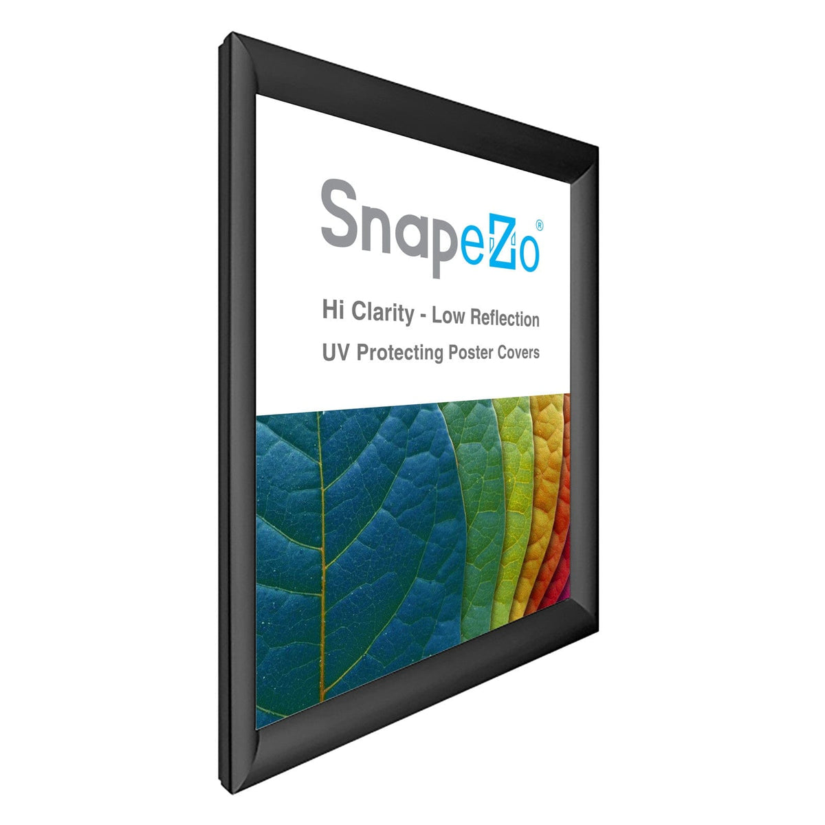 26x34 Black Snapezo® Snap Frame - 1.2" Profile – Snap Frames Direct