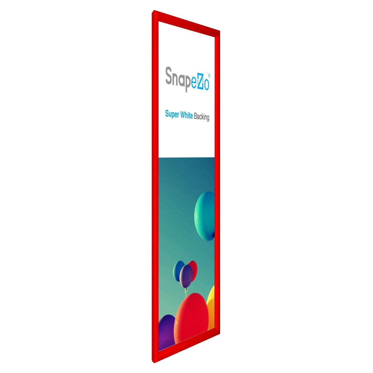 10x30 Red Snapezo® Snap Frame - 1.2" Profile – Snap Frames Direct