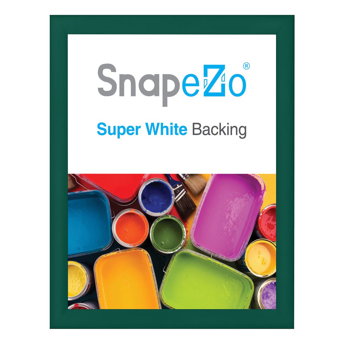 24x32 Green Snap Frame – Snap Frames Direct