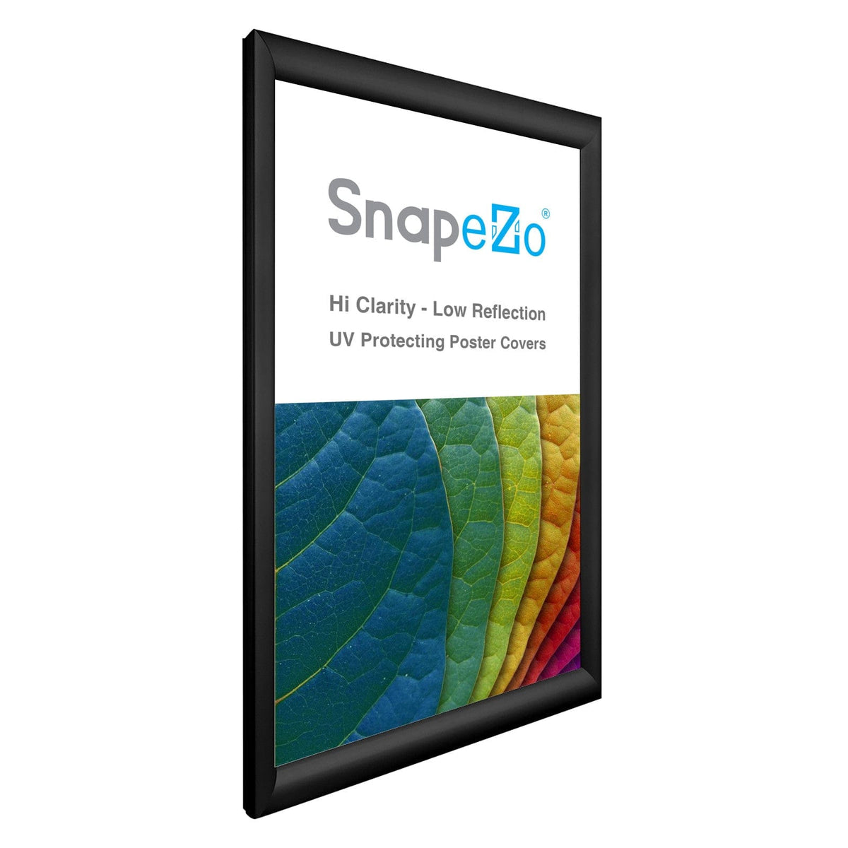 15x25 Black Snapezo® Snap Frame - 1.2" Profile – Snap Frames Direct