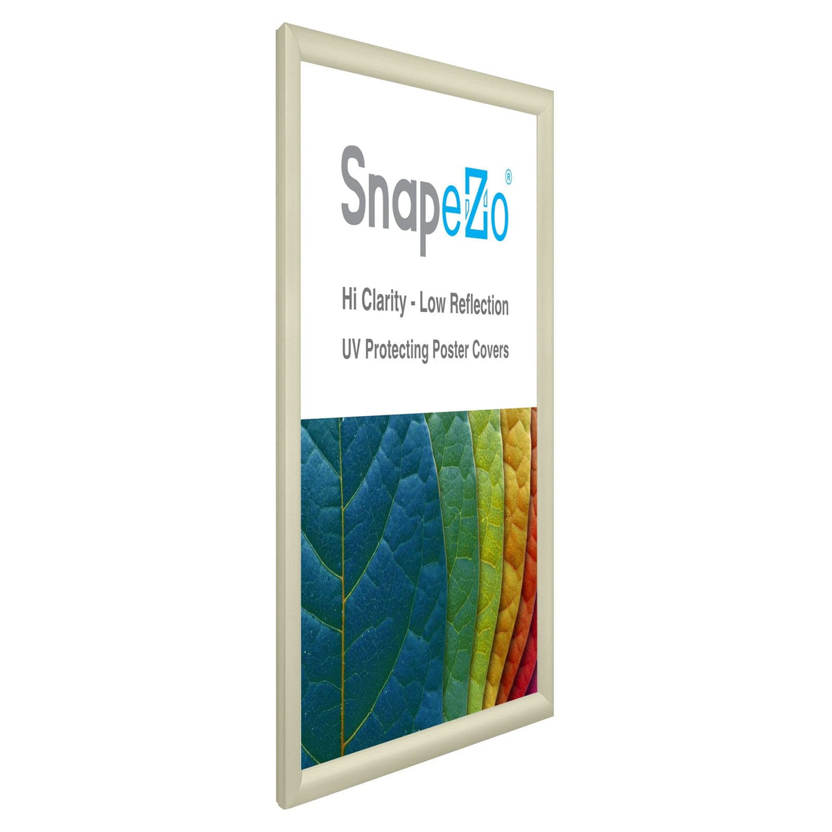 22x28 Off-White Snapezo® Snap Frame - 1.2" Profile – Snap Frames Direct