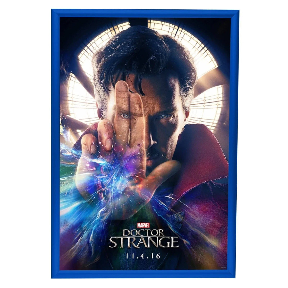 11.7 x 16.5 ( A3 Euro Size) Blue Snapezo® Snap Frame - 1" Profile ...