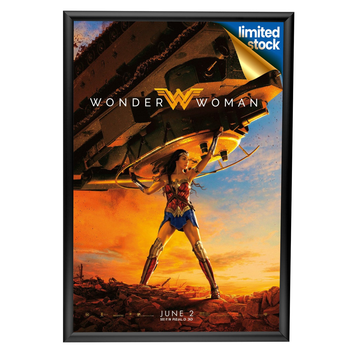 27x40 Black Snap Frame - Twin profile – Snap Frames Direct