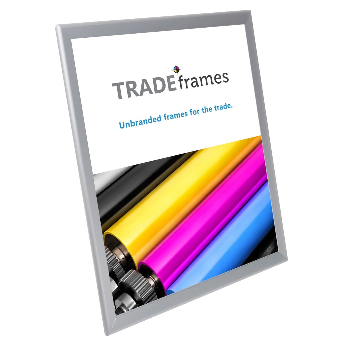 22x28 Inches Silver Snap Frame - 1.25" Profile – Snap Frames Direct
