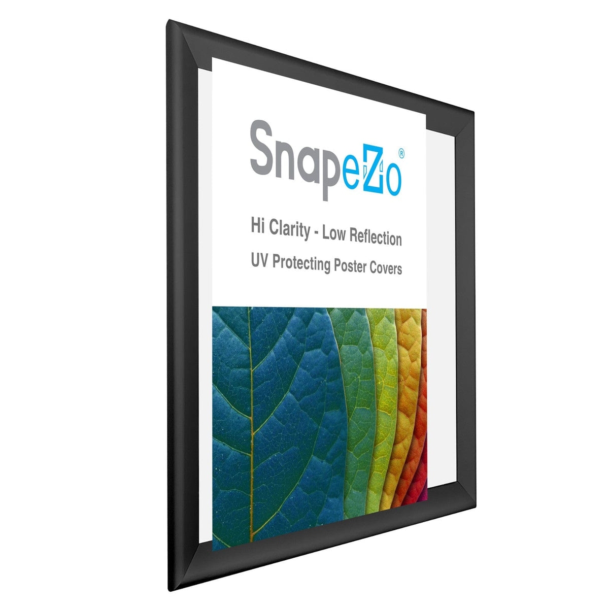Black snap frame poster size 29x42 - 1.7 inch profile – Snap Frames Direct
