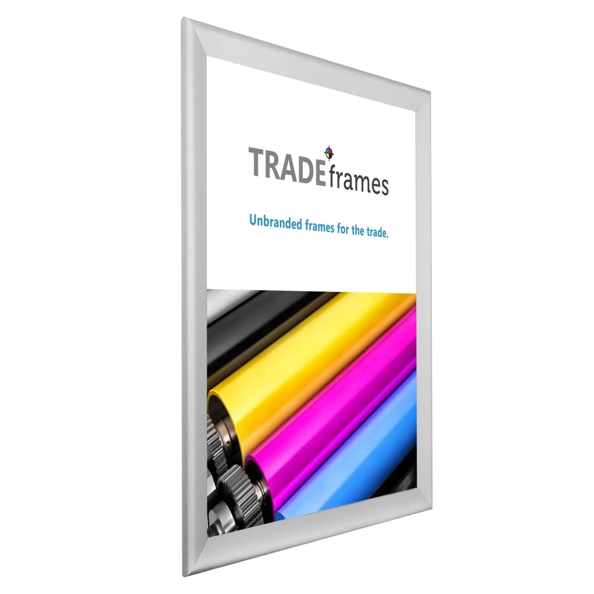 30x40 Silver Snap Frame - 1.7" Profile – Snap Frames Direct