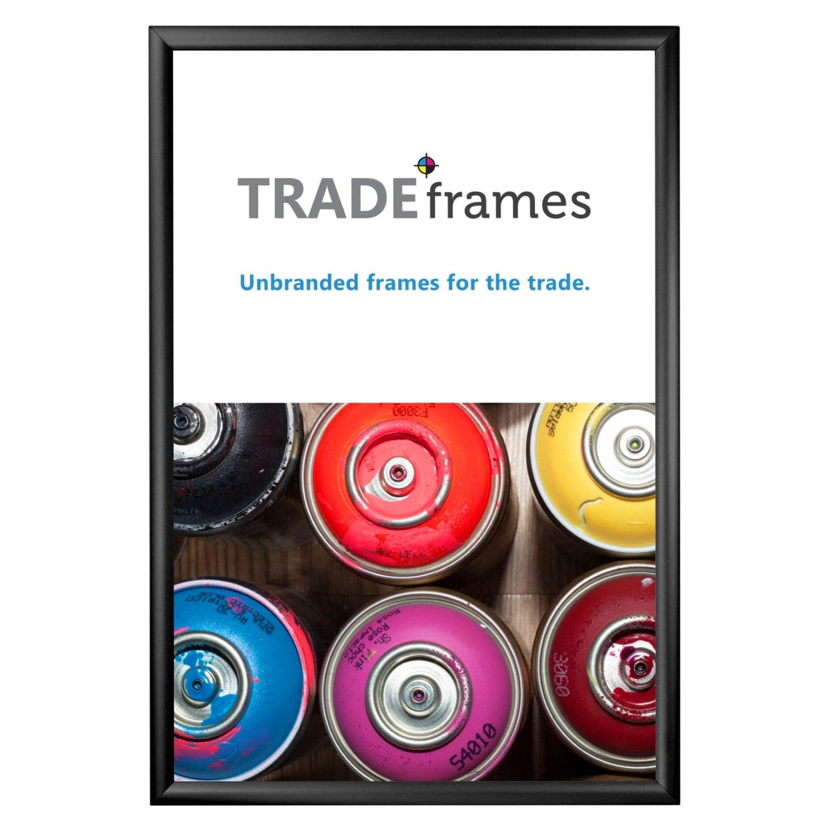 27x40 Black Snap Frame - 1.2" Profile – Snap Frames Direct