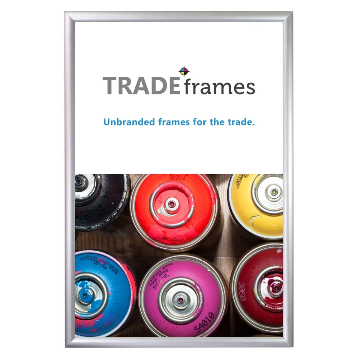 24x36 Silver Snap Frame - 1.2" Width – Snap Frames Direct