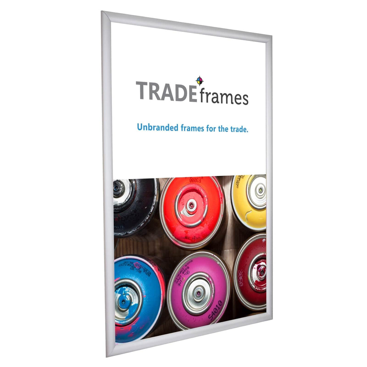 24x36 Silver Snap Frame - 1.2" Width – Snap Frames Direct