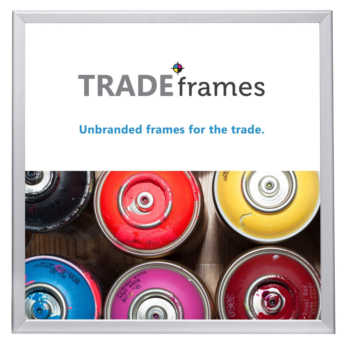 36x36 Silver Snap Frame 36x36 - 1.25 inch profile – Snap Frames Direct