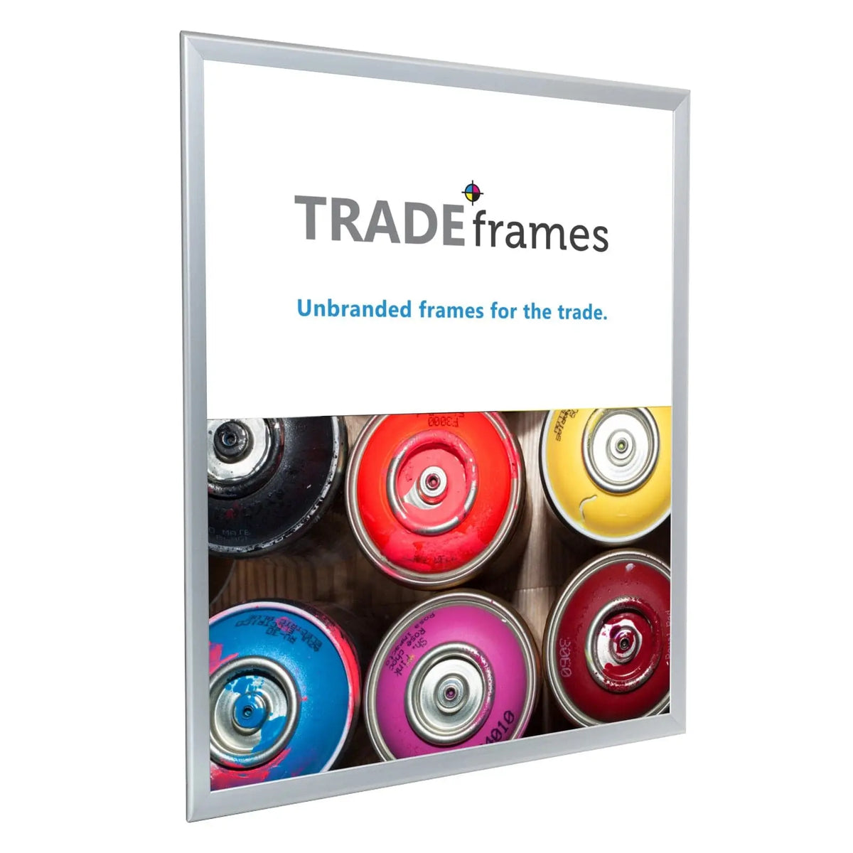 24x30 Silver Snap Frame - 1.25" Profile – Snap Frames Direct