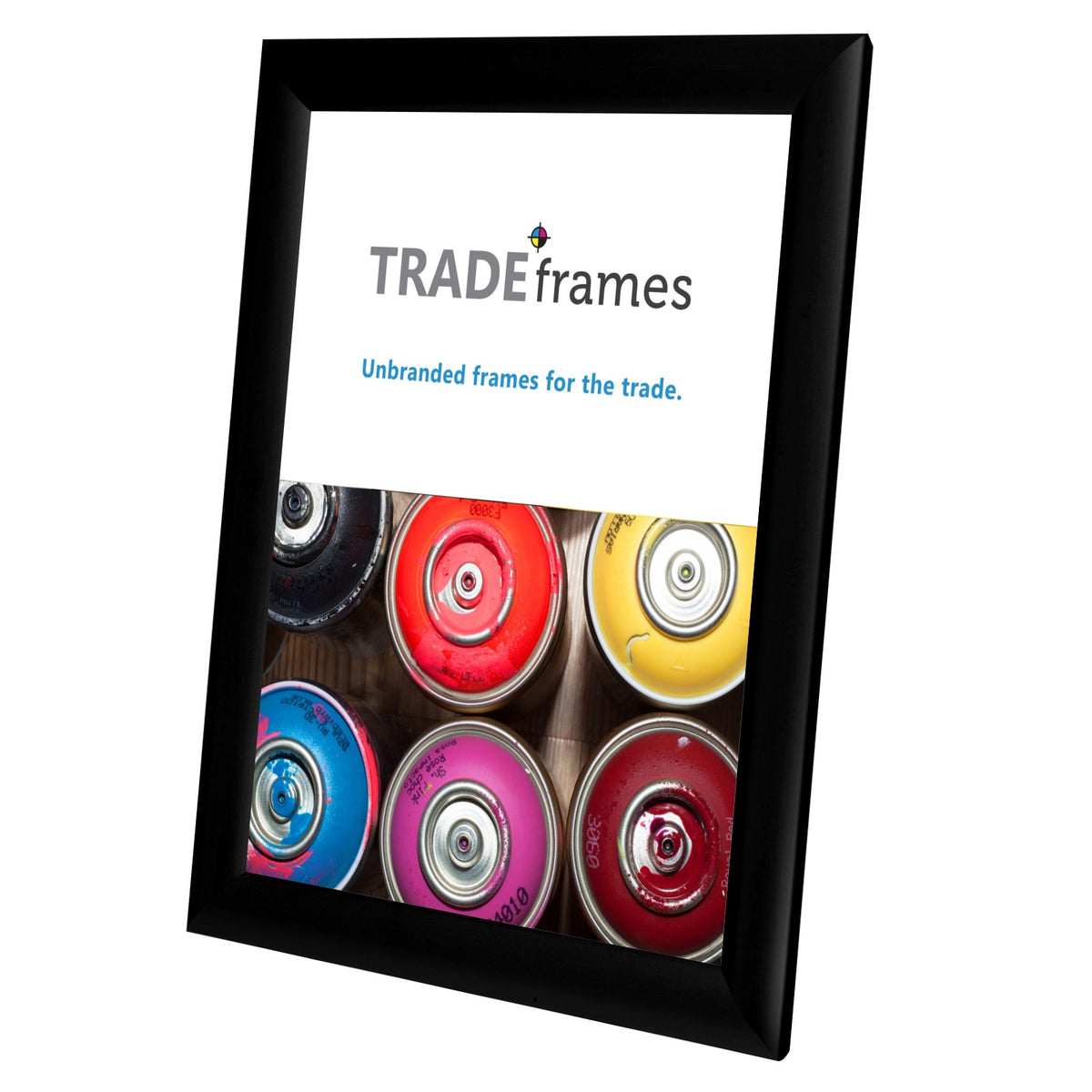 Twin-Pack Black 8.5x11 Certificate Frame - 1" Profile – Snap Frames Direct