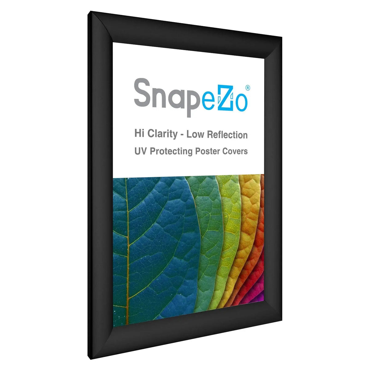 11x17 Black SnapeZo® Snap Frame - 1.2" Profile – Snap Frames Direct