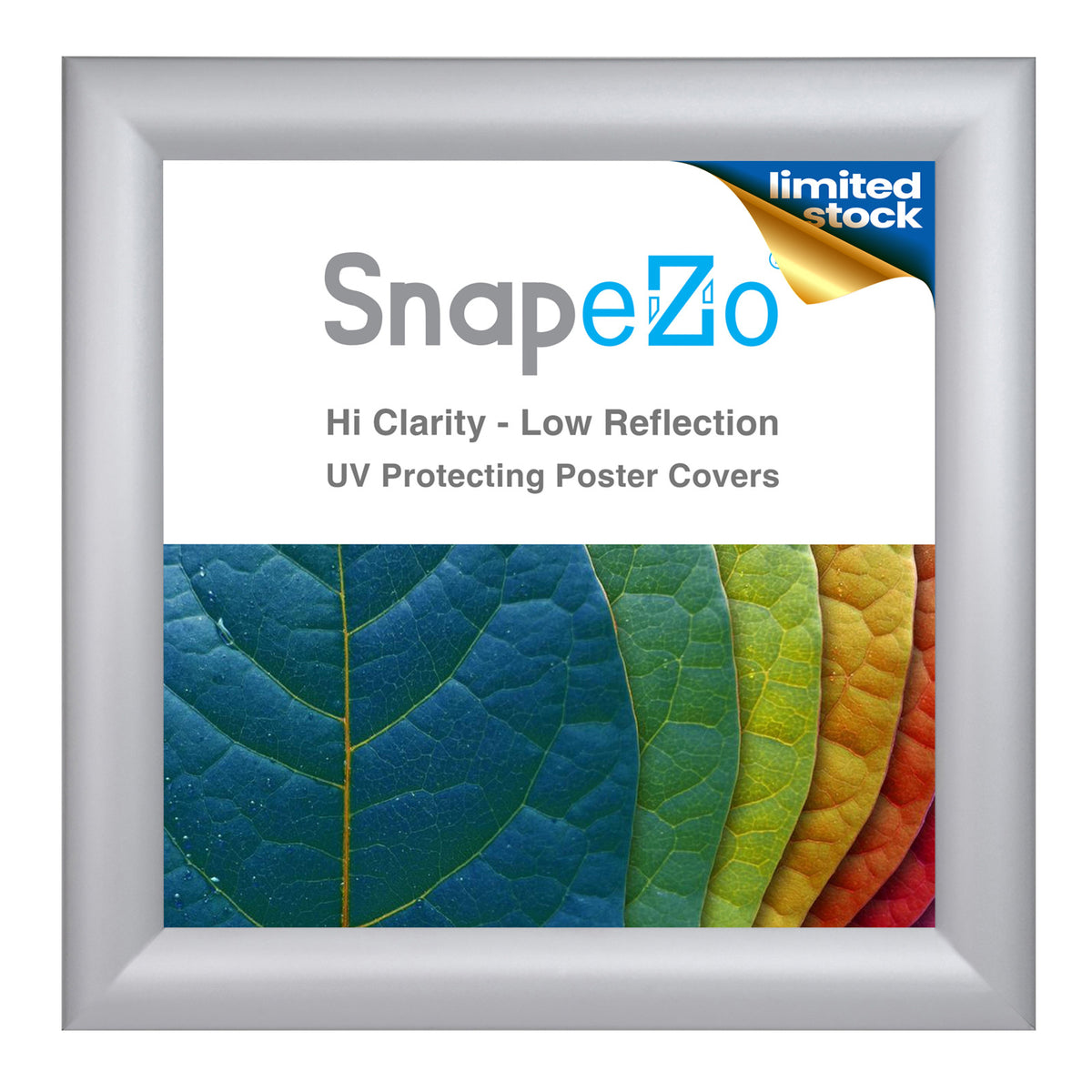 12x12 Silver Snap Frame – Snap Frames Direct