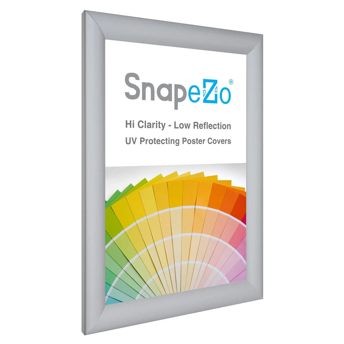 11x17 Silver SnapeZo® Snap Frame 1.2-inch Profile – Snap Frames Direct