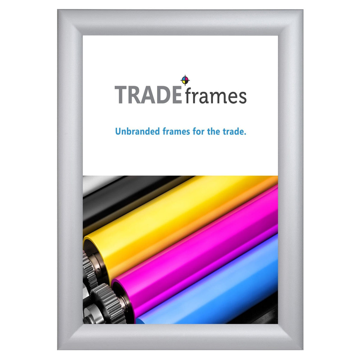 8x10 Silver Snap Frame 8x10 - 1.2 inch profile – Snap Frames Direct