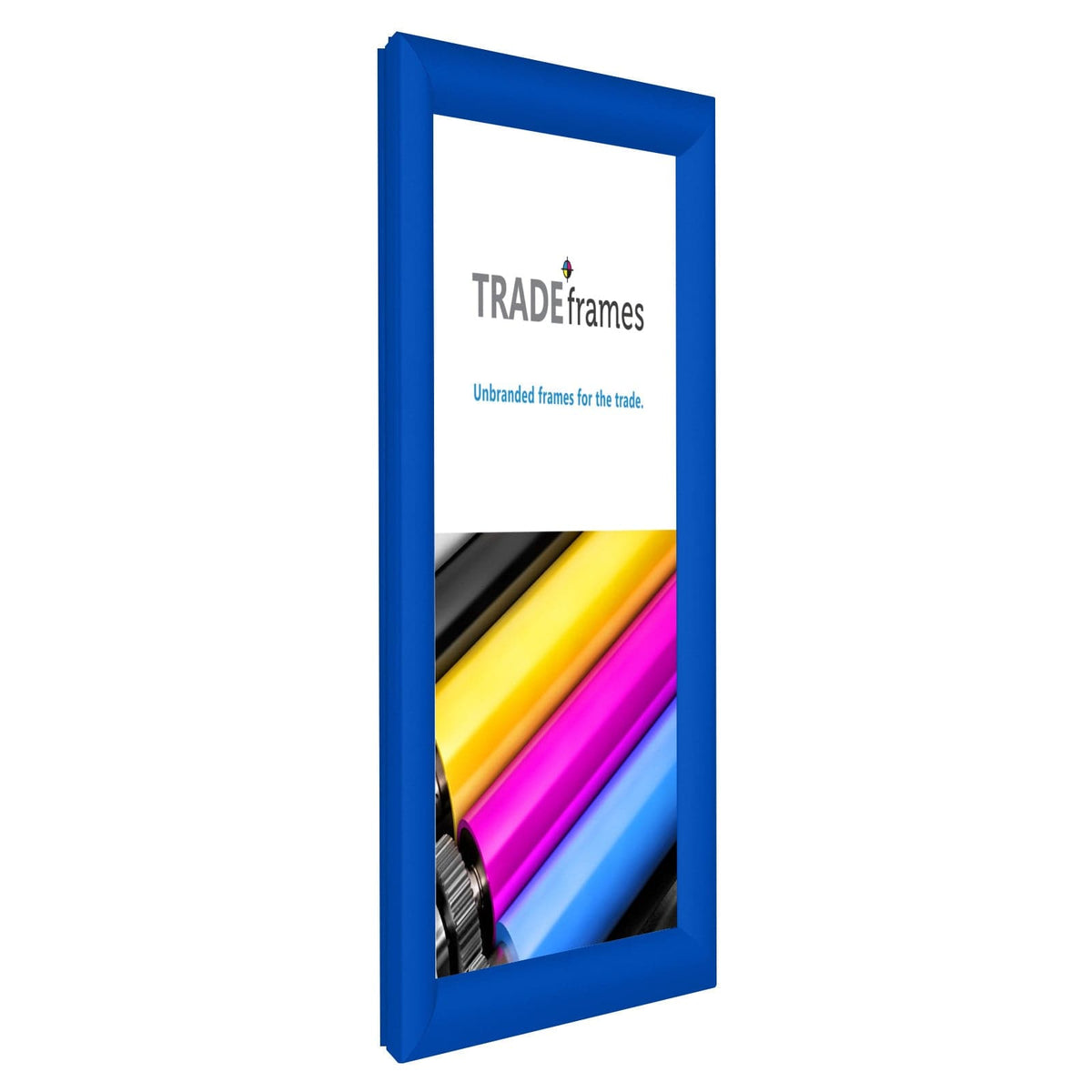 8.5x14 Blue Snap Frame 8.5x14 - 1.2 inch Profile – Snap Frames Direct