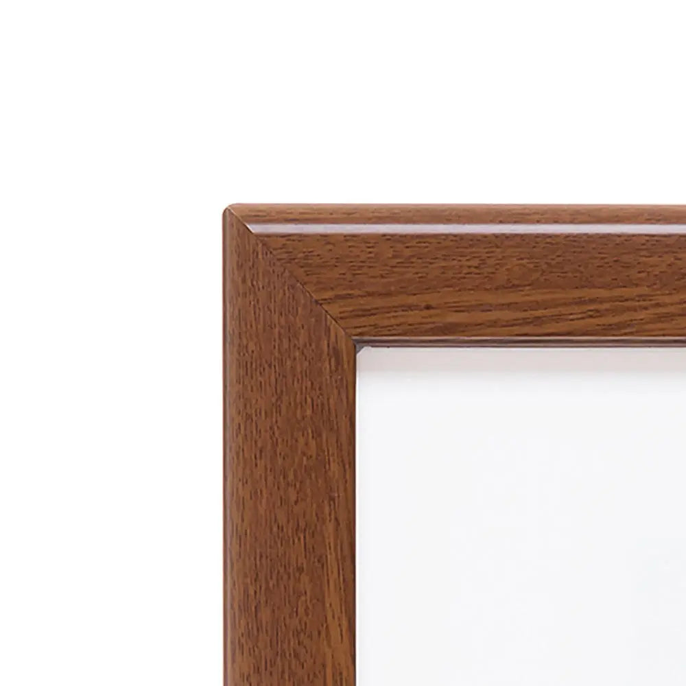 27x40 Dark Wood Snapezo® Snap Frame - 1.25" Profile – Snap Frames Direct